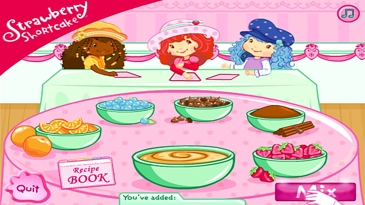 Strawberry Shortcake in Berrylicious Bake-Off - YouTube