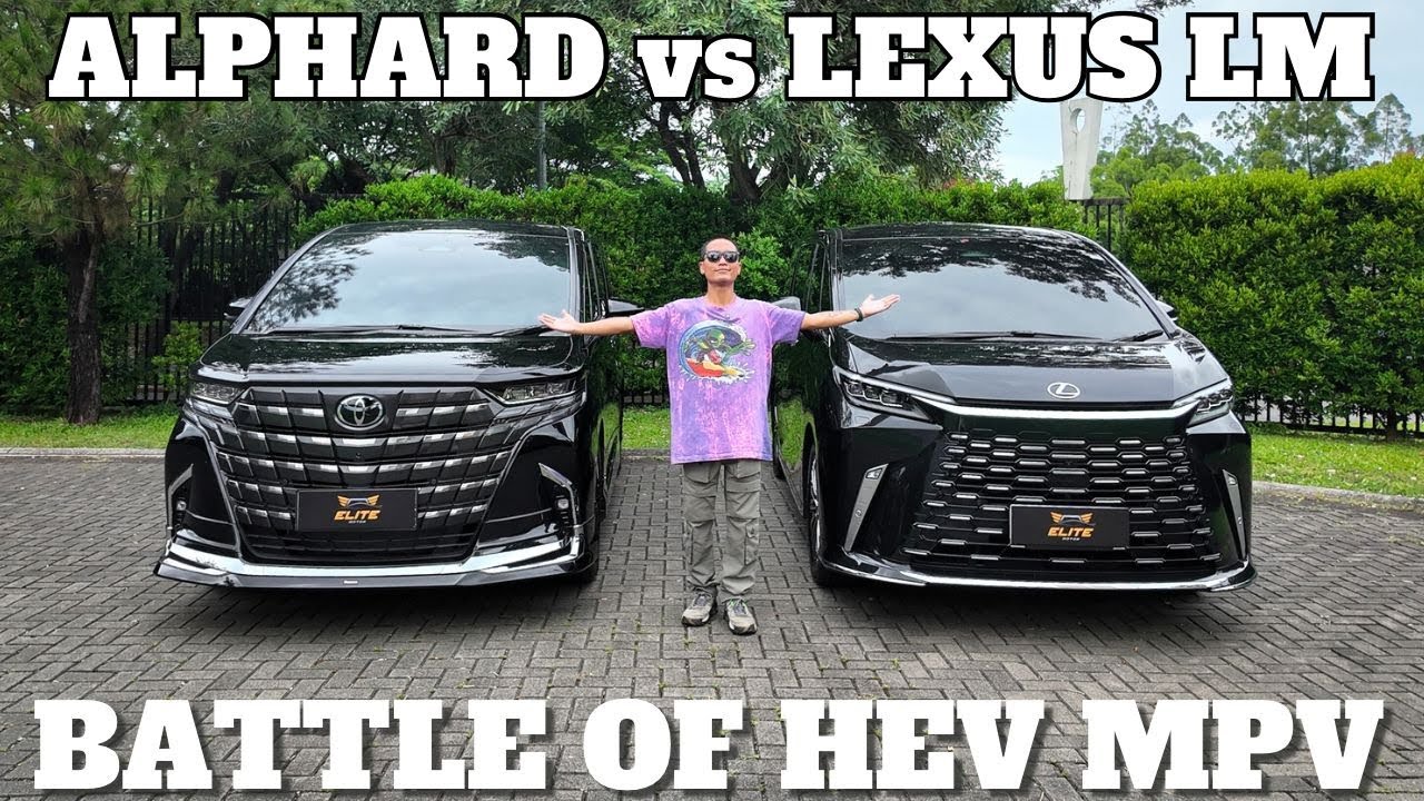 Battle of HEV MPV || Toyota Alphard vs Lexus LM - YouTube