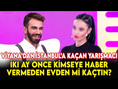 Viyana'dan İstanbul'a Kaçan Yarışmacı Kaçma Nedeniyle Şok Etti - İşte Benim Stilim
