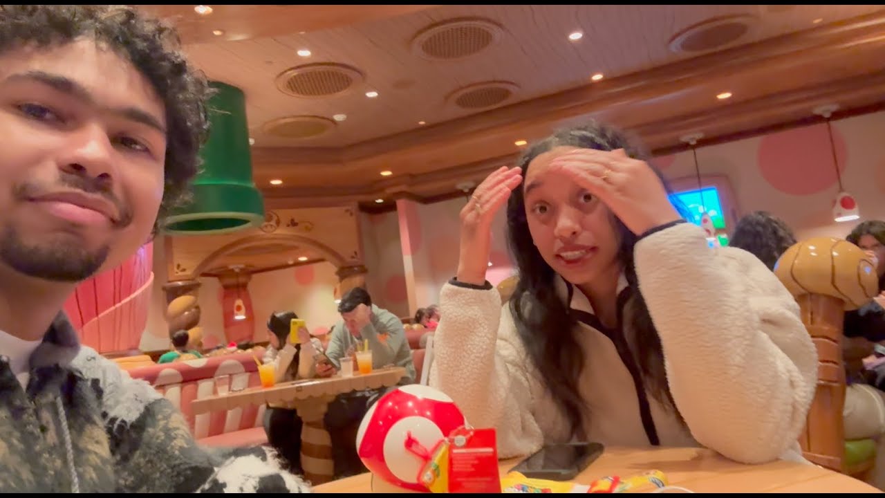 our second date 💞 universal studios, Nintendo World and Drake Bell ...