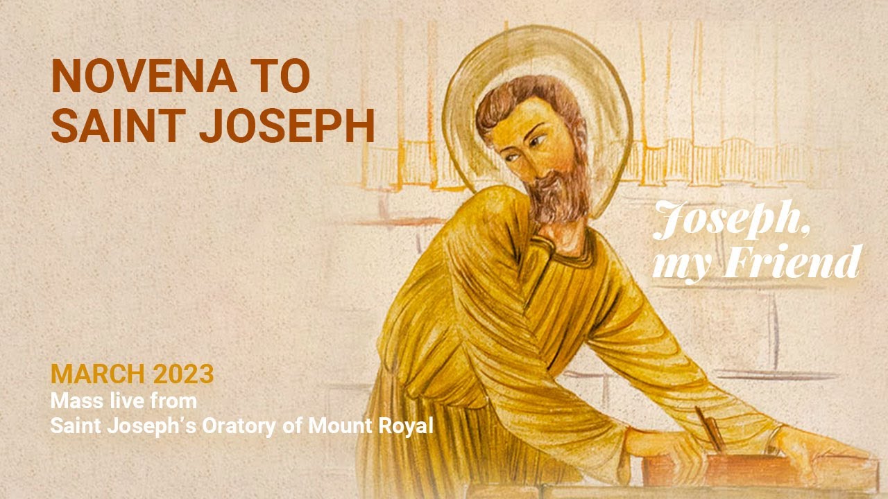 Novena to Saint Joseph - Sunday, March 12, 2023 - YouTube