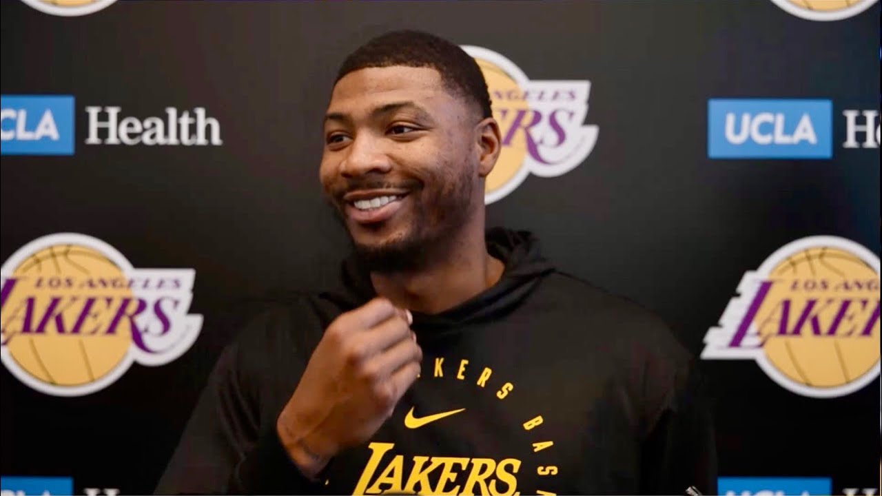 Marcus Smart FULL Lakers Introductory Press Conference - YouTube