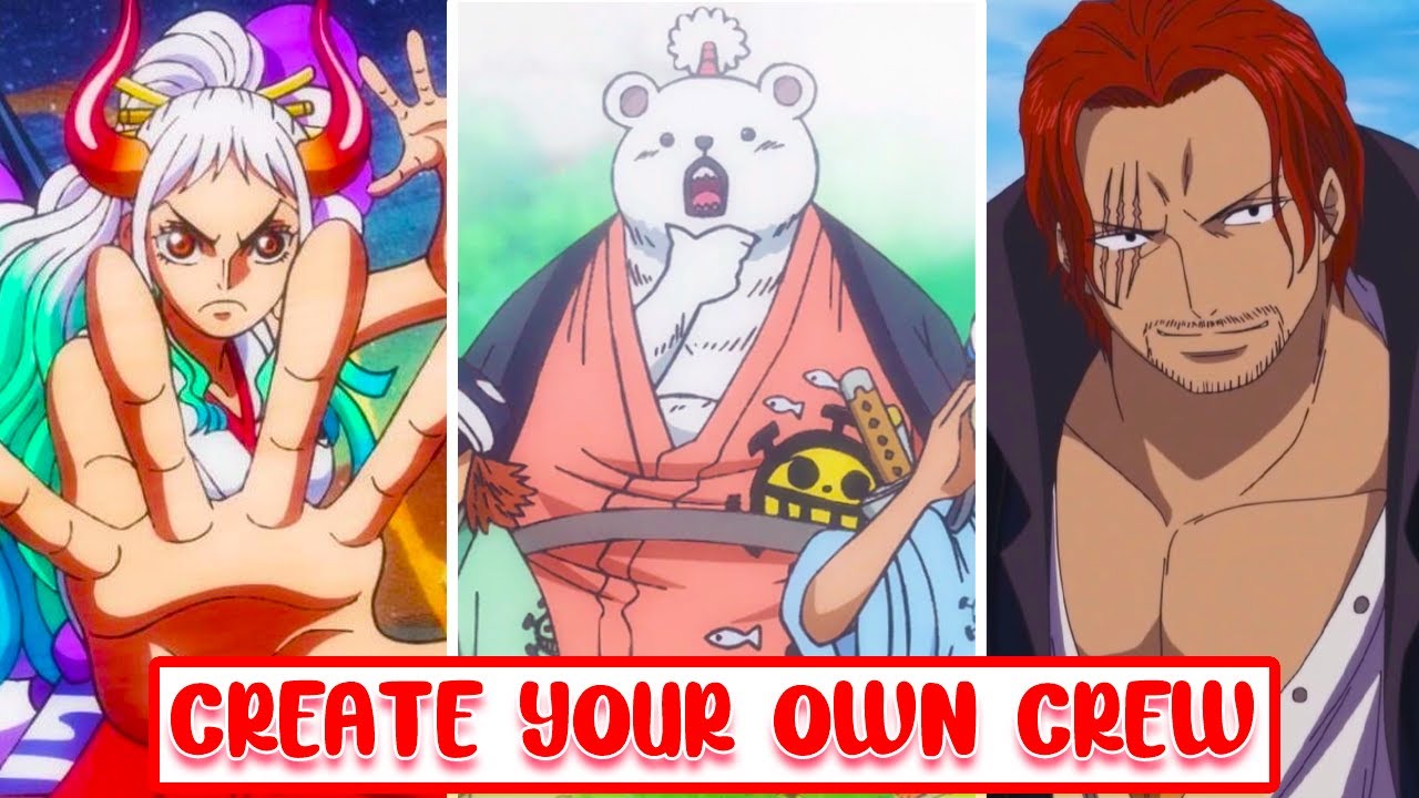 BUILD YOUR OWN ONE PIECE CREW ☀️ - YouTube