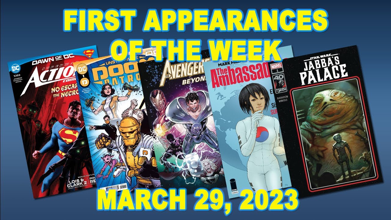 First Appearances of the Week: March 29, 2023 - YouTube
