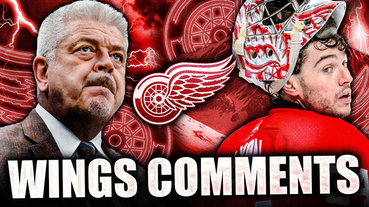 TODD MCLELLAN & ALEX LYON SPEAK ON THE DETROIT RED WINGS STRUGGLES ...