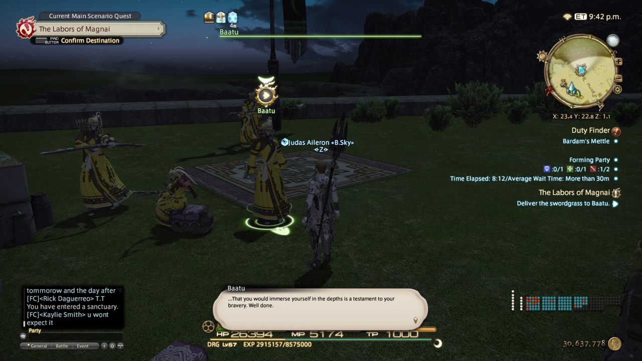 FINAL FANTASY XIV StormBlood - The Labors of Magnai - YouTube