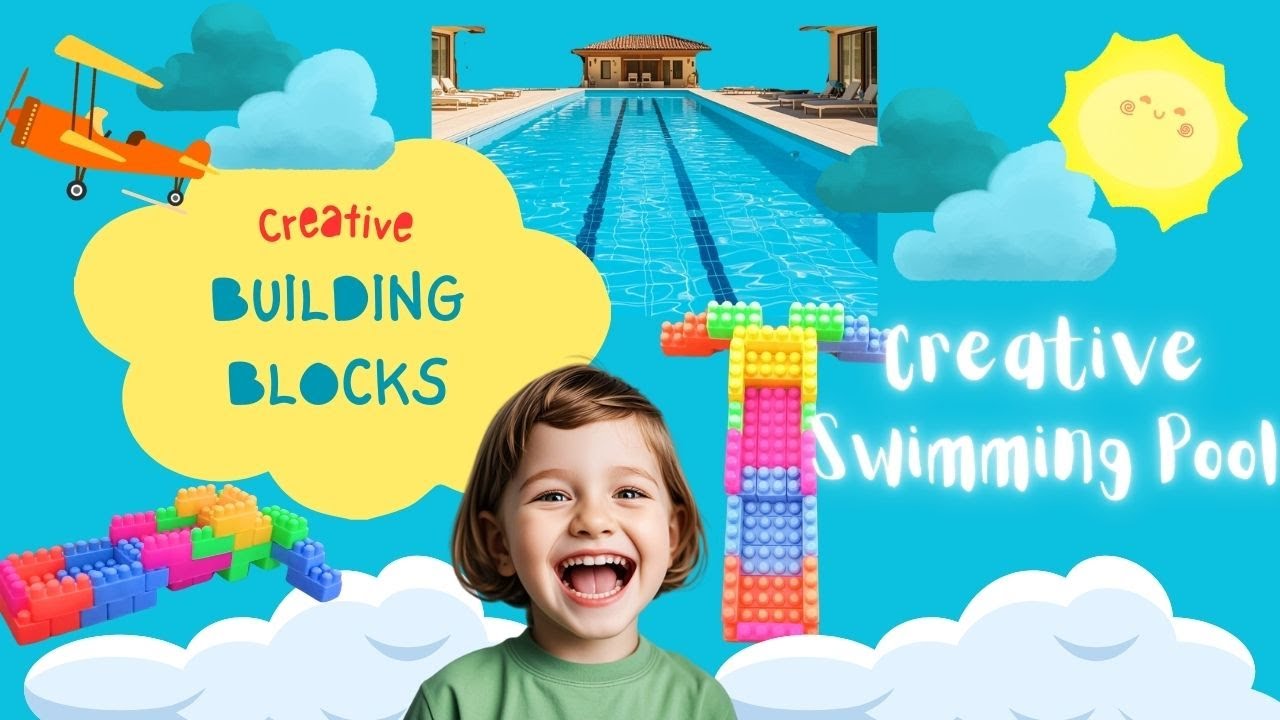 Ultimate Creative Swimming Pool Made of Building Blocks: Watch & Get ...