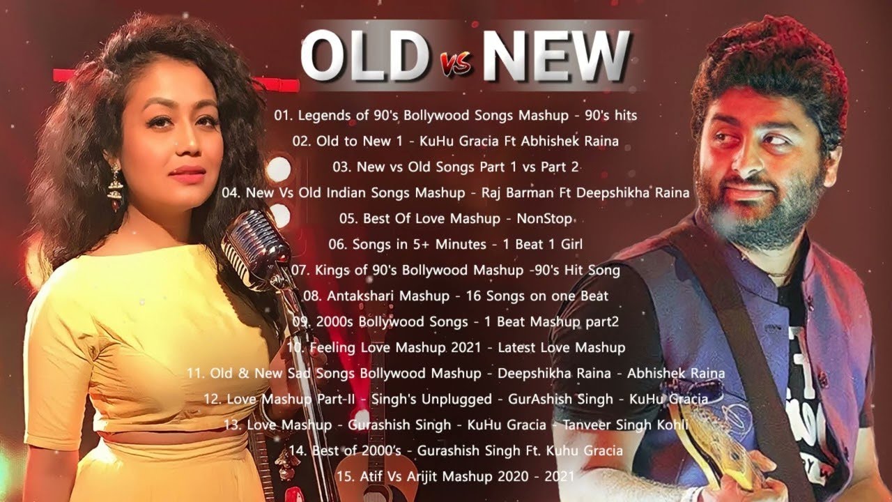Old Vs New Bollywood Mashup Songs 💖 New to Old Mashup 💖 Hindi Love ...