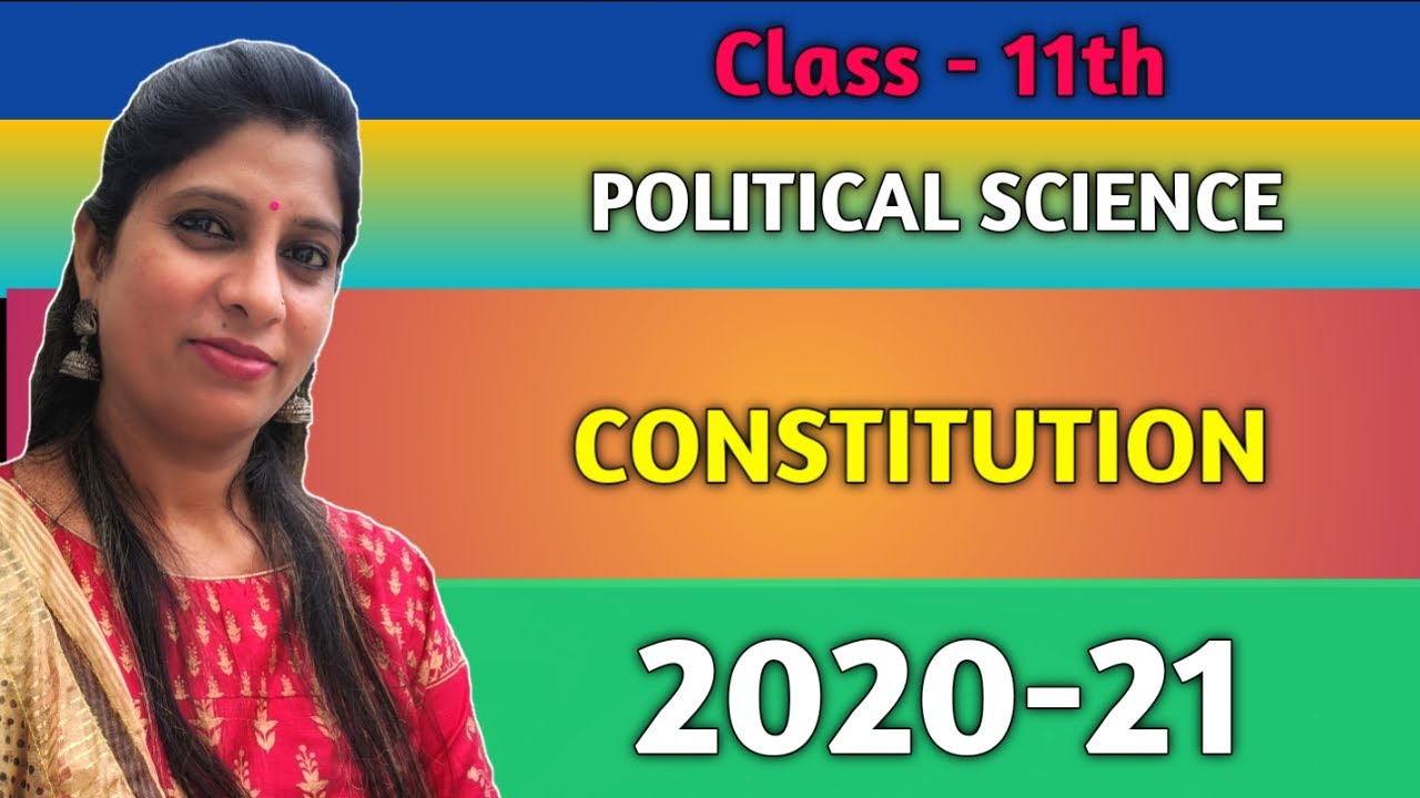 Class 11 Constitution | Fundamental Rights | Political Science ...
