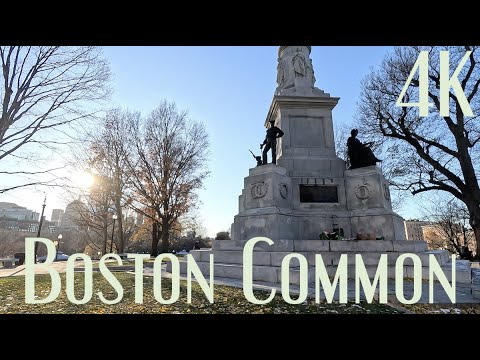 Walking in Boston Common - YouTube