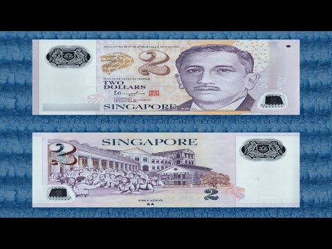 🇸🇬 2006-2024 2 Singapore Dollars Standard Circulation Banknote
