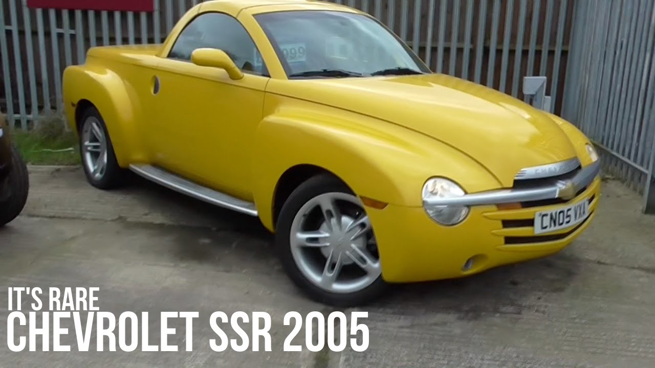 Chevrolet SSR Convertible In Depth Review - Start Up & Revs - YouTube