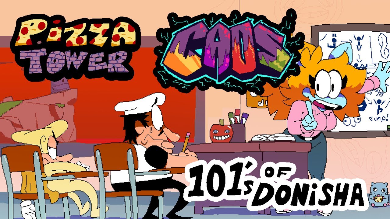 PIZZA TOWER – CAOS MOD. V1.1 | 101's of Donisha Update - YouTube