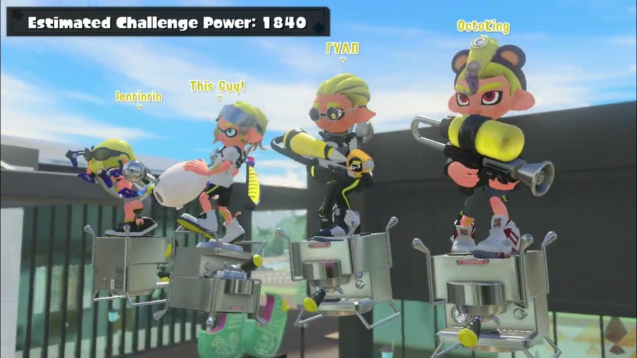 Monthly Challenge: Rainmaker with DawGnar - Playthrough - Gameplay - Online | Splatoon 3 (2022 ...