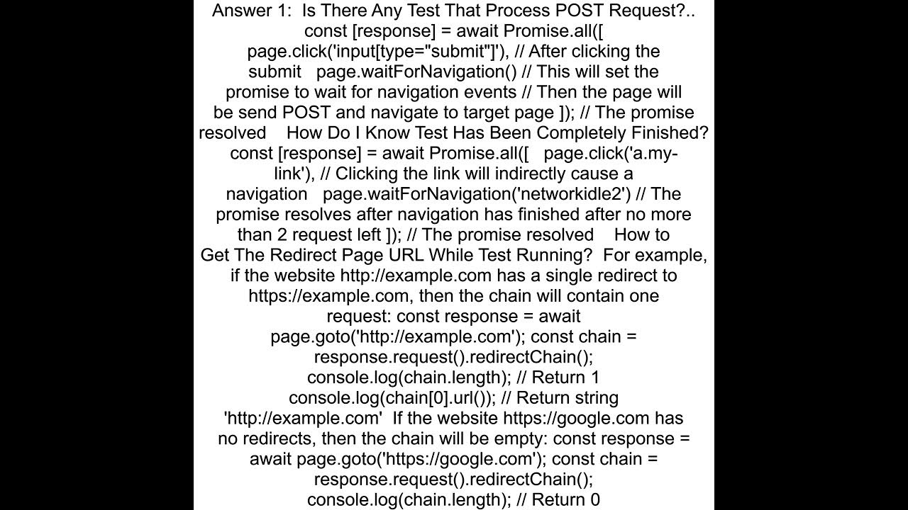 How To Get The URL After Redirecting from Current Page To Another Using Puppeteer - YouTube