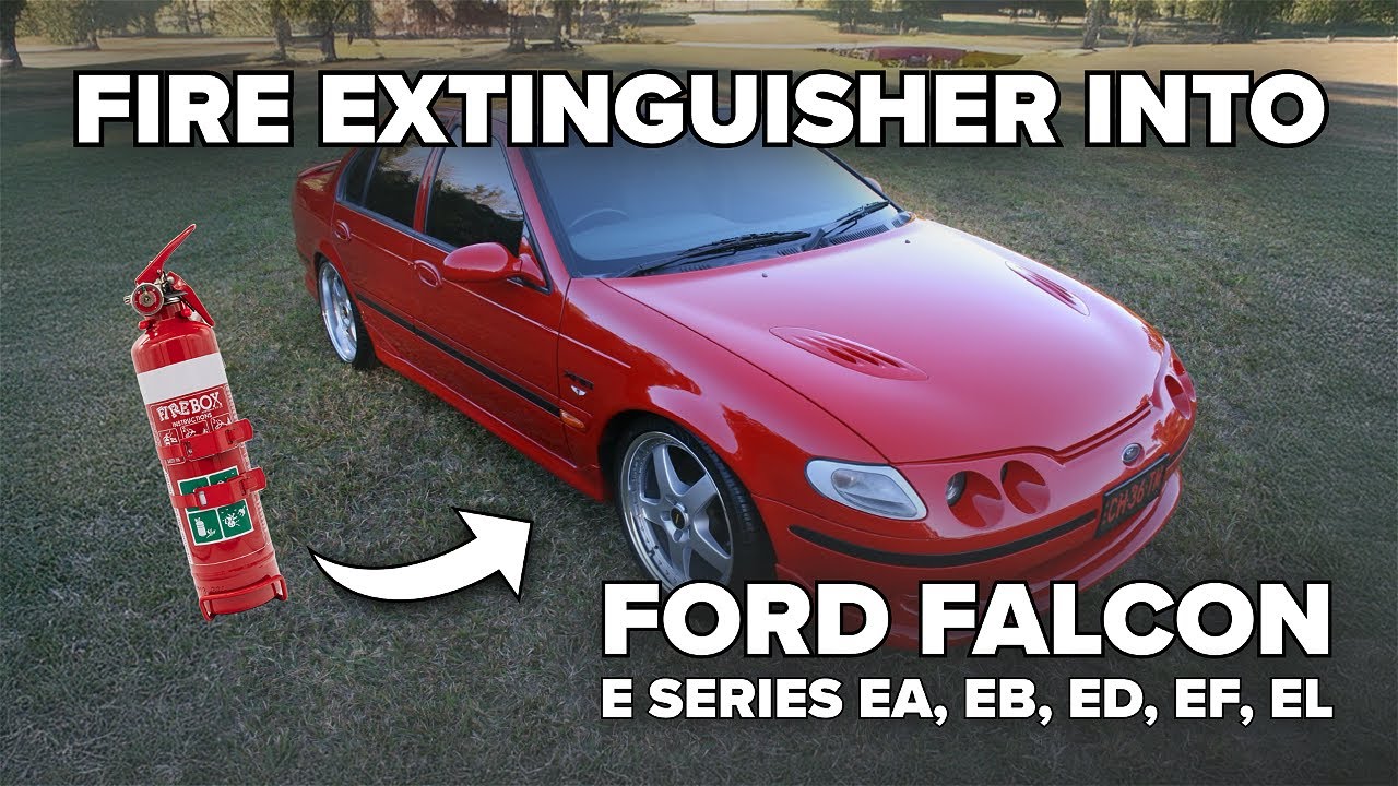 Fire Extinguisher Install in Ford Falcon E Series | Kap Industries ...