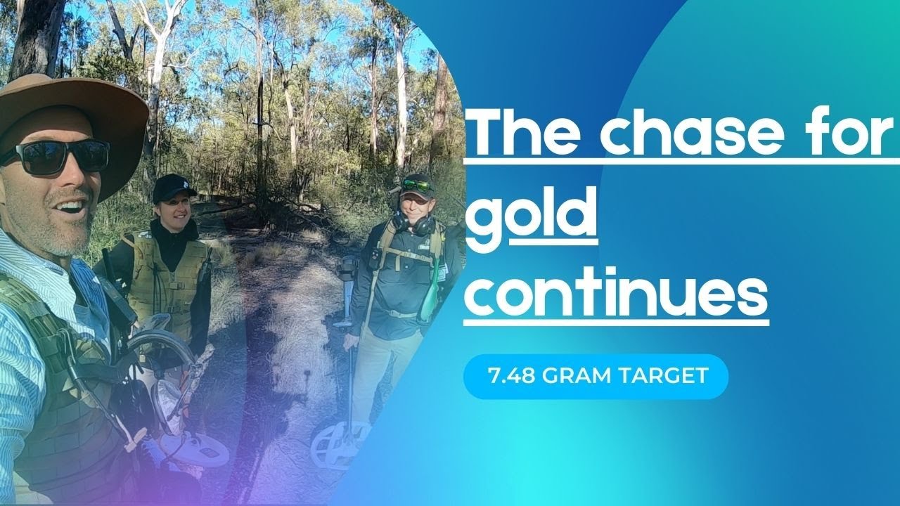 Faint gold targets in heavily worked Clermont GPAs - YouTube