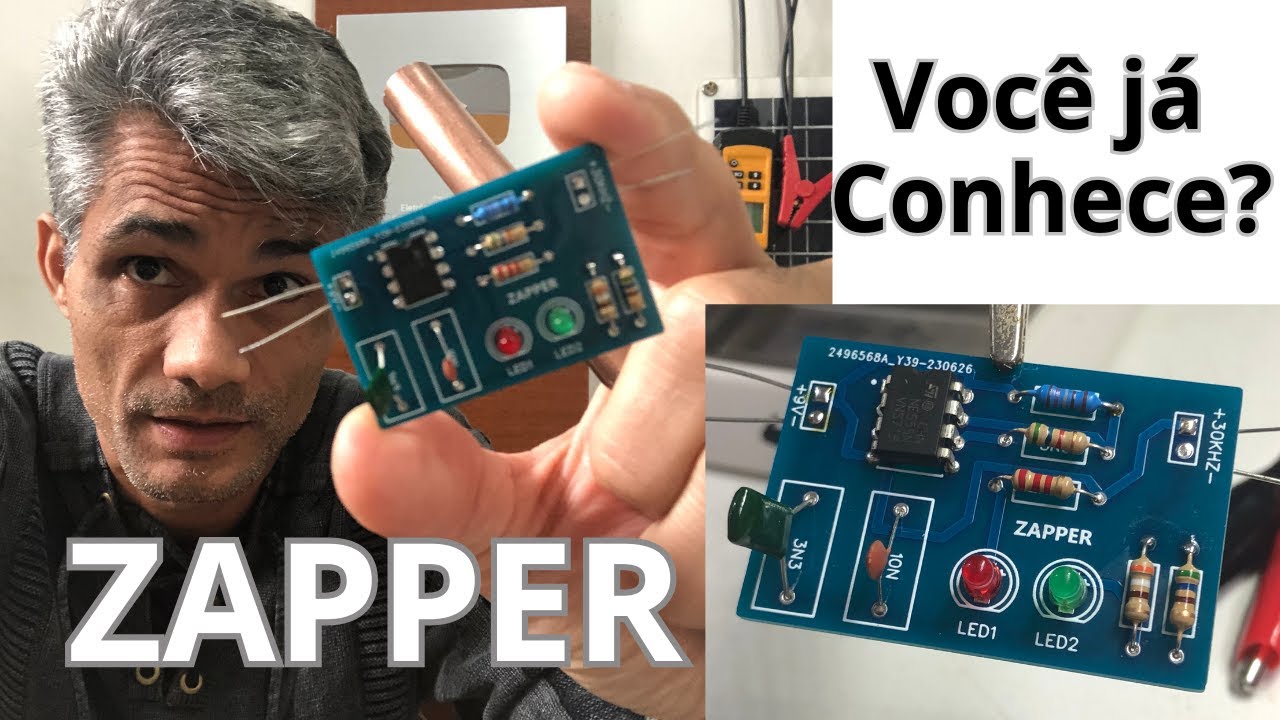 Zapper - Um dos projetos que me motivou a começar na eletrônica - YouTube