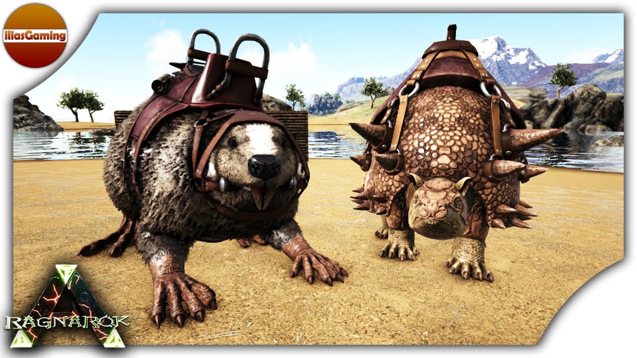 Tames για μάζεμα υλικών! ARK Rag Plus. E3 - YouTube