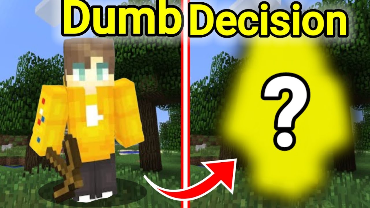 Crainer Took A TERRIBLE Decision In Minecraft - YouTube