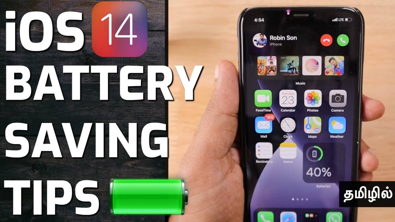 Ios 14 Battery Saving Tips இத பண்ணுங்க போதும் Youtube