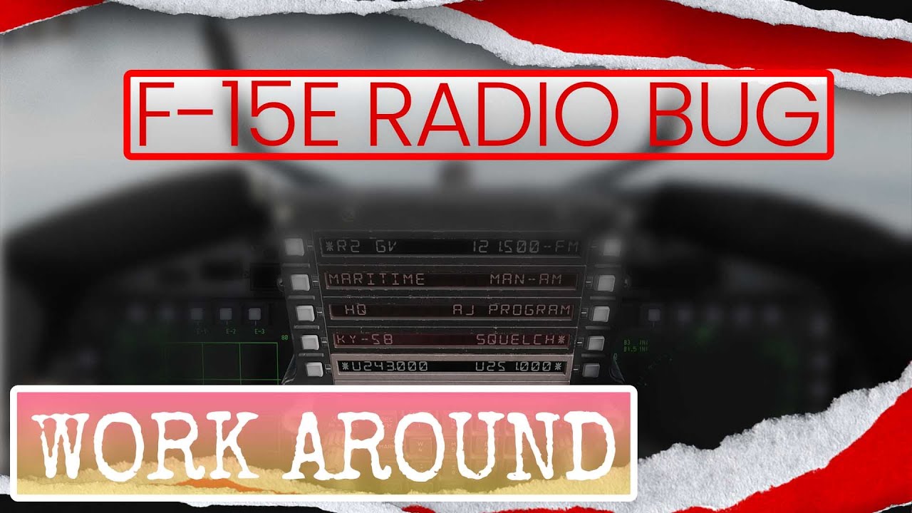 F-15E Aux Radio Bug - YouTube