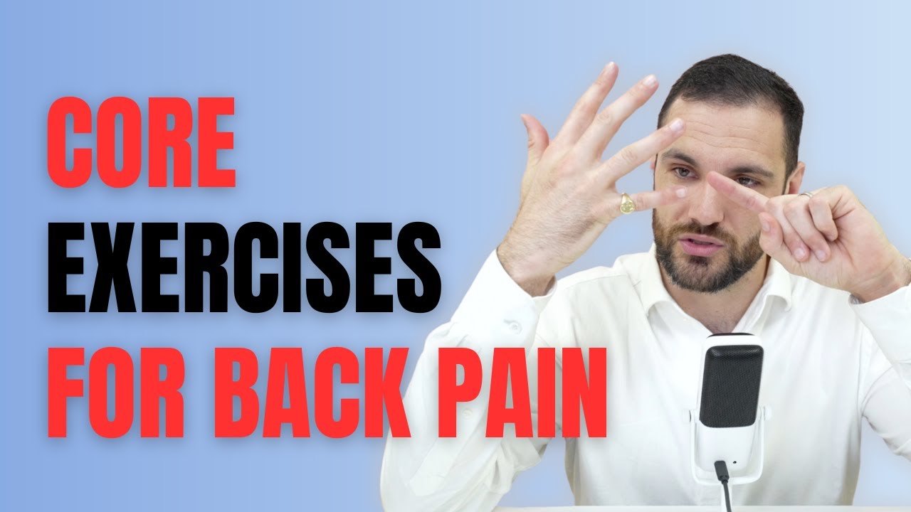 5 Core Strengthening Exercises To Fix Your Low Back Pain For Good - YouTube