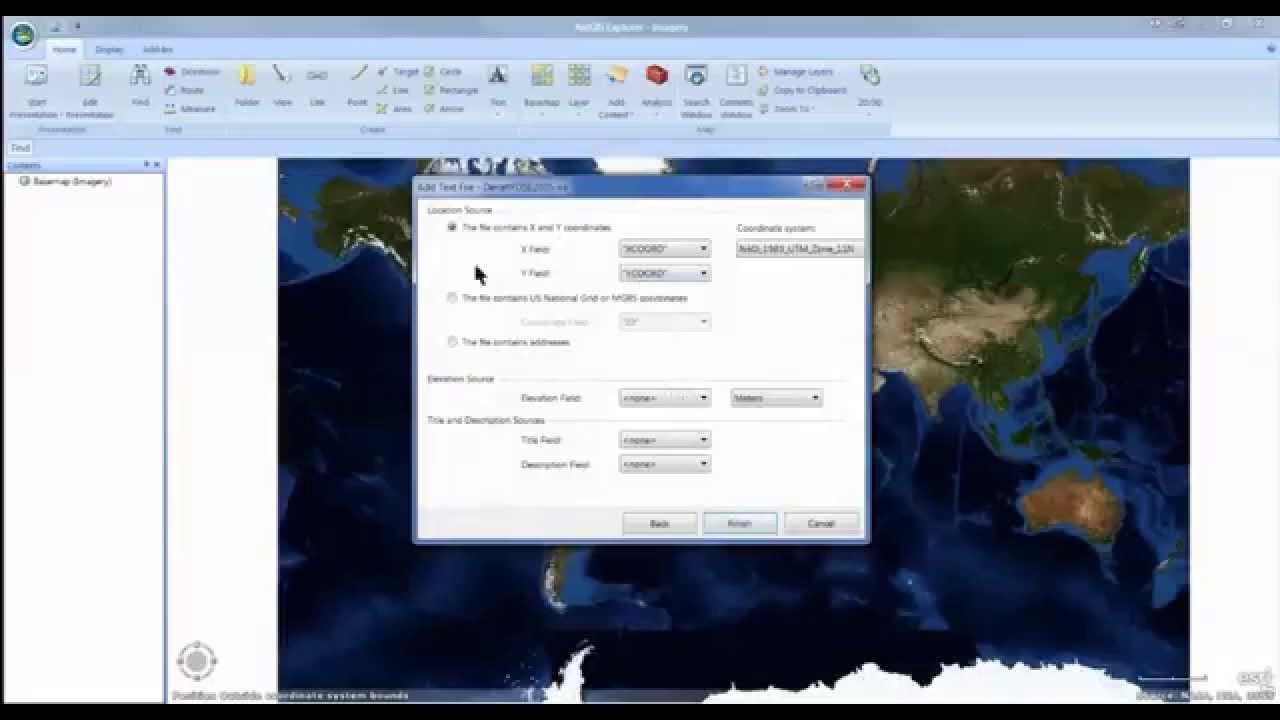 07B: ArcGIS 10, Arc Explorer: Importing Excel File - YouTube