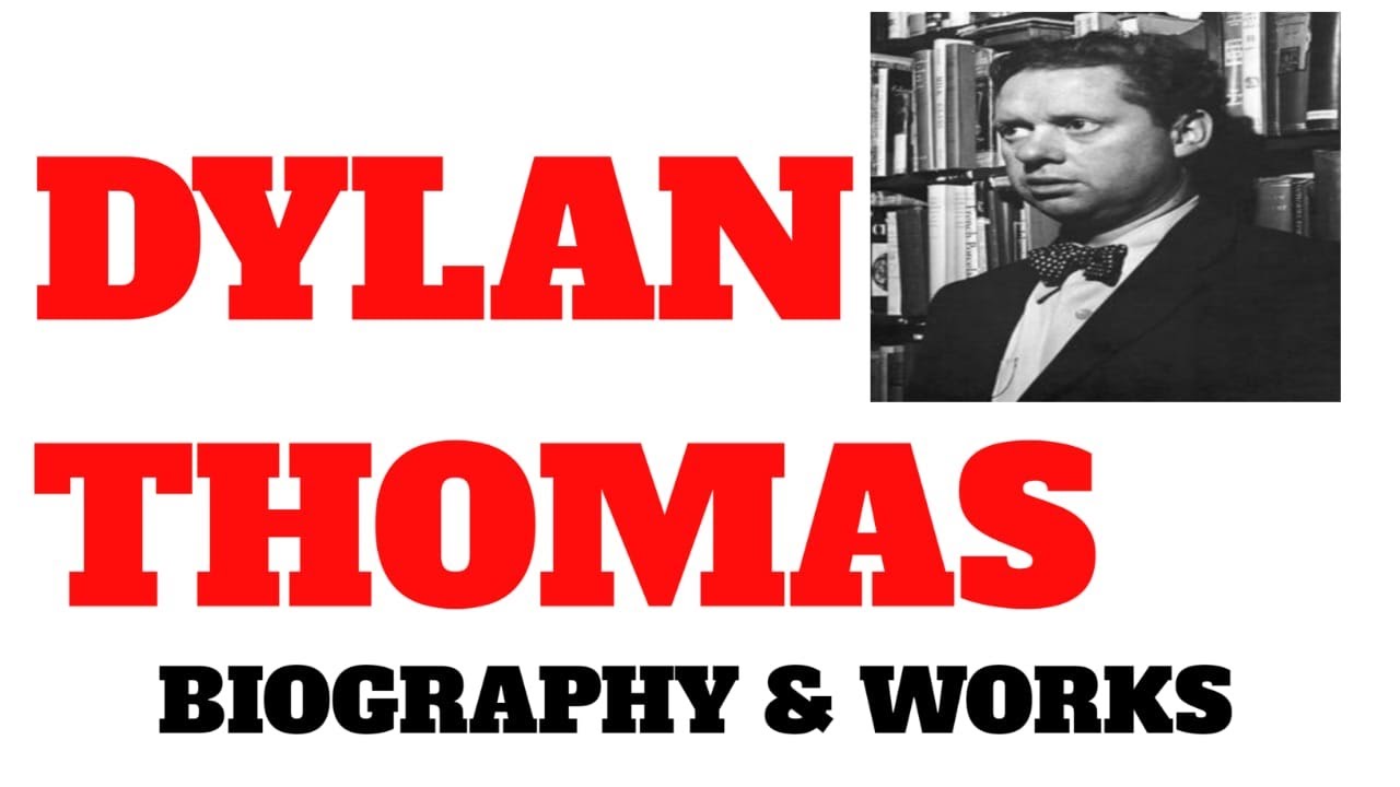 Dylan Thomas biography and works - YouTube