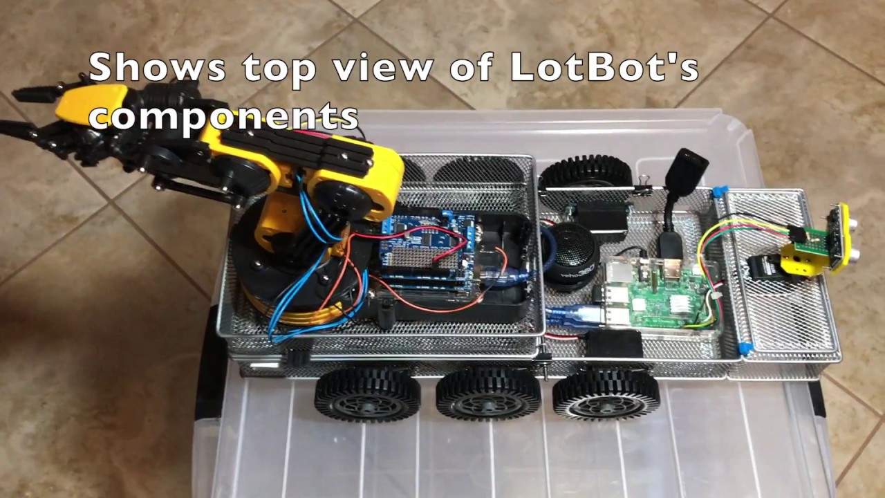 LotBot The Robot - YouTube