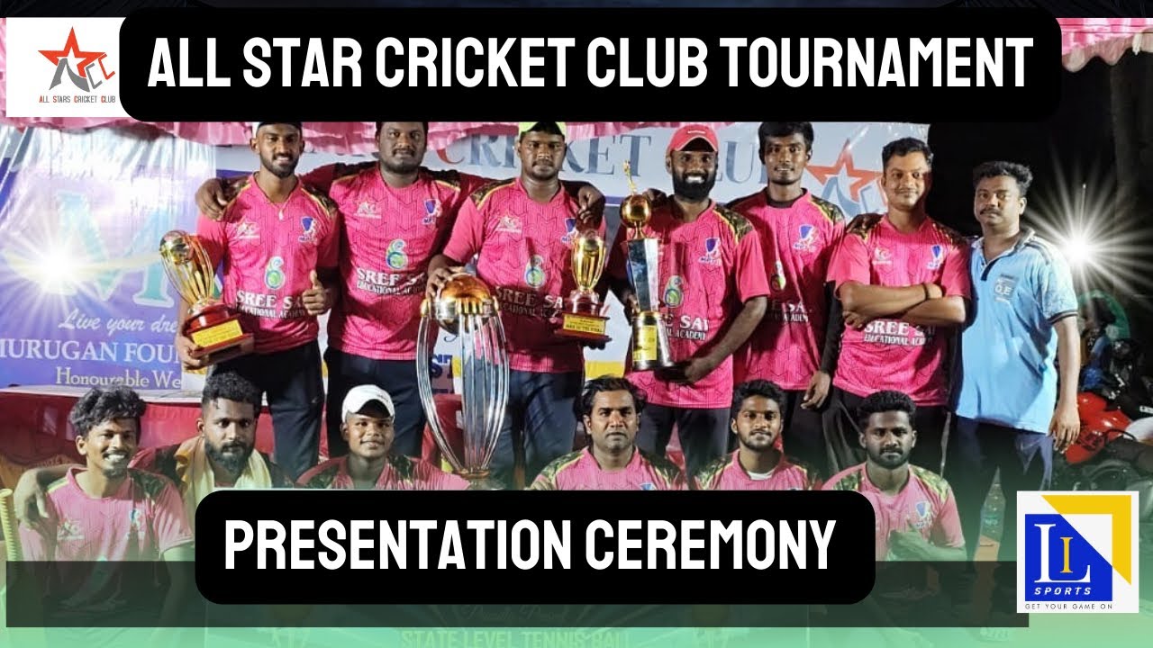 ALL STAR CRICKET CLUB - PRESENTATION - YouTube