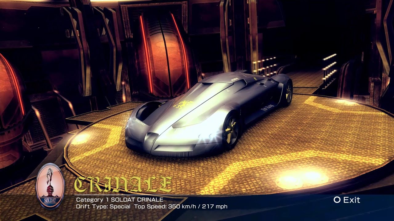 RIDGE RACER 7: CRINALE Extreme Battle / Assoluto Bisonte - YouTube