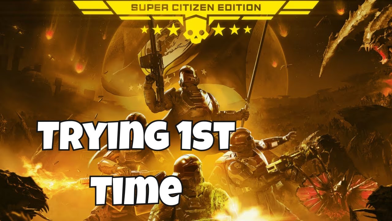 Playing Helldivers 2 For The First Time - YouTube