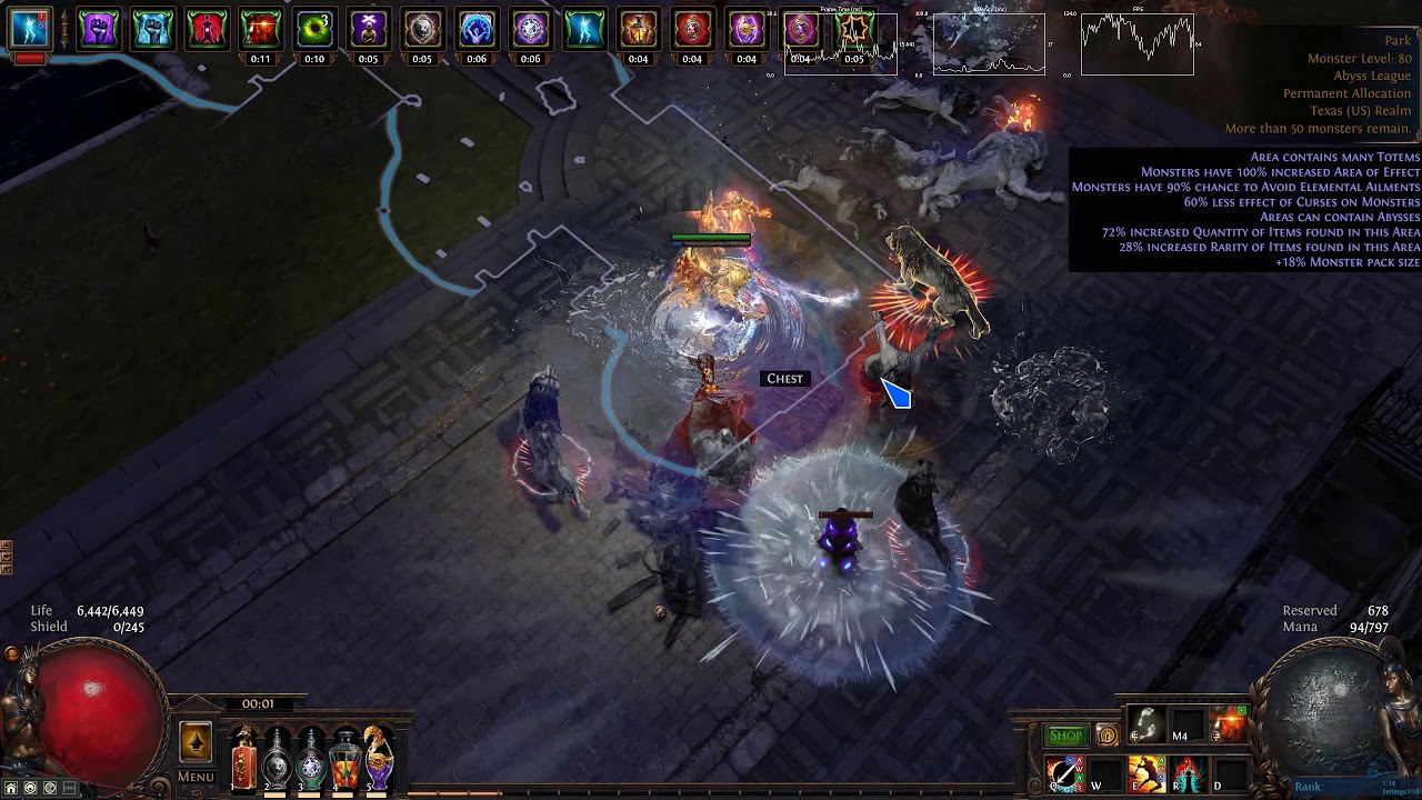 New Park Map | 3.1 Path of Exile - YouTube