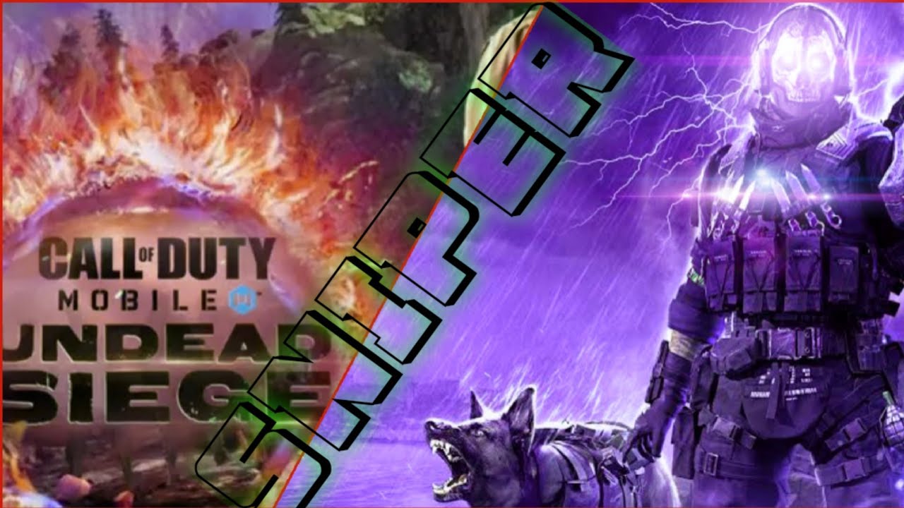 COD MOBILE UNDEAD SIEGE BATTLE ROYALE ||THE SNiPER - YouTube
