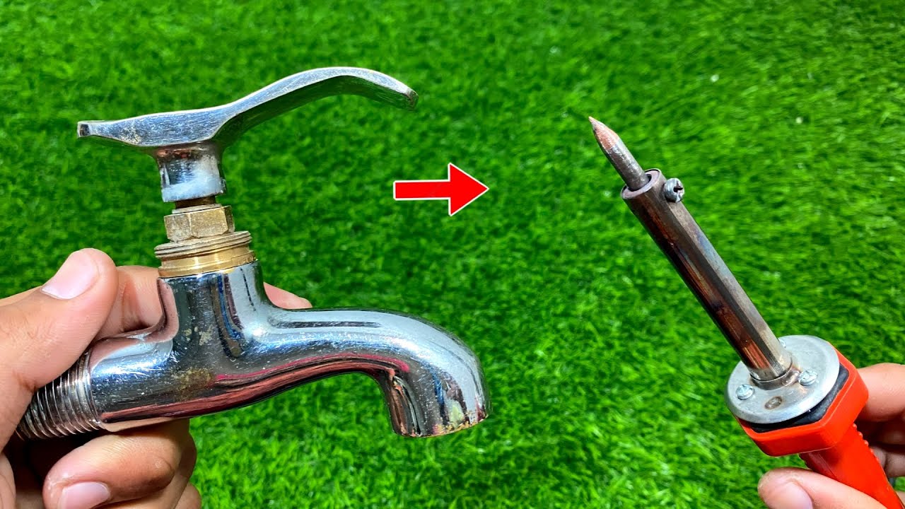 Hurry Up! Once You Learn this Secret of a Tap & Soldering Iron,there ...