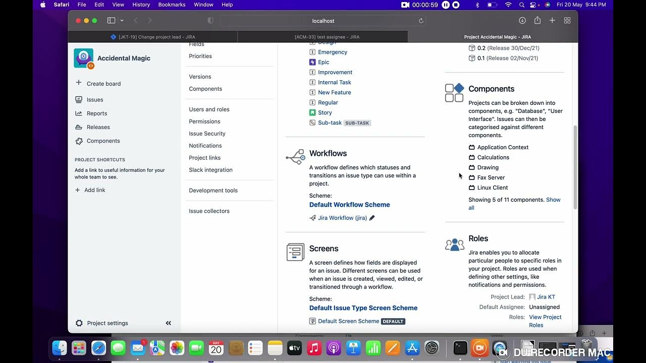 Default assignee in Jira. #jira - YouTube