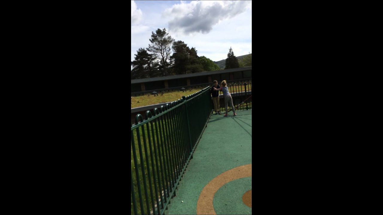 Crazy girl chasing a boy..... - YouTube