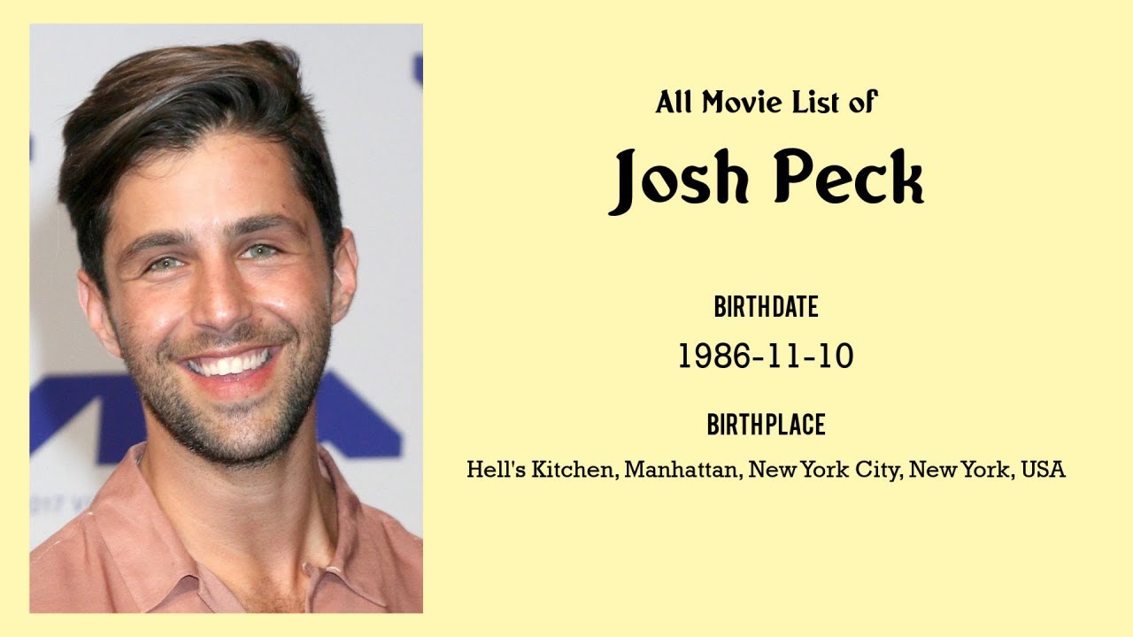 Josh Peck Movies list Josh Peck| Filmography of Josh Peck - YouTube
