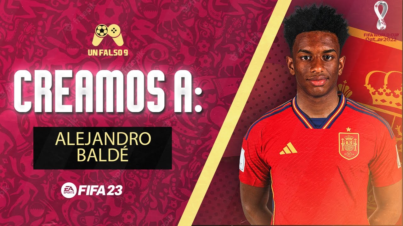 FIFA 23 ALEJANDRO BALDE CLUBES PRO FACE PRO CLUBS LOOKALIKE CREATION ...