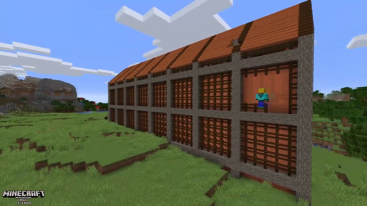 Farm Barn | Minecraft Rice's Lets Build Creative #1 - YouTube