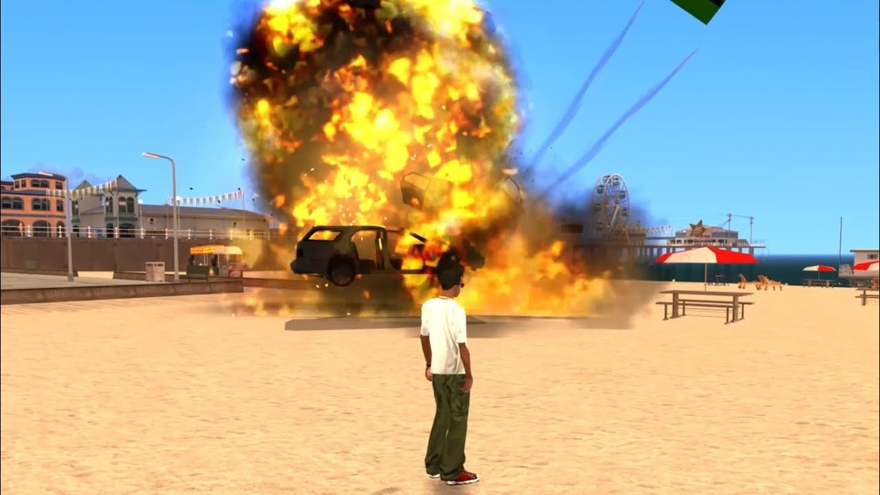 GTA San Andreas: Ultimate effects mod comparison - YouTube