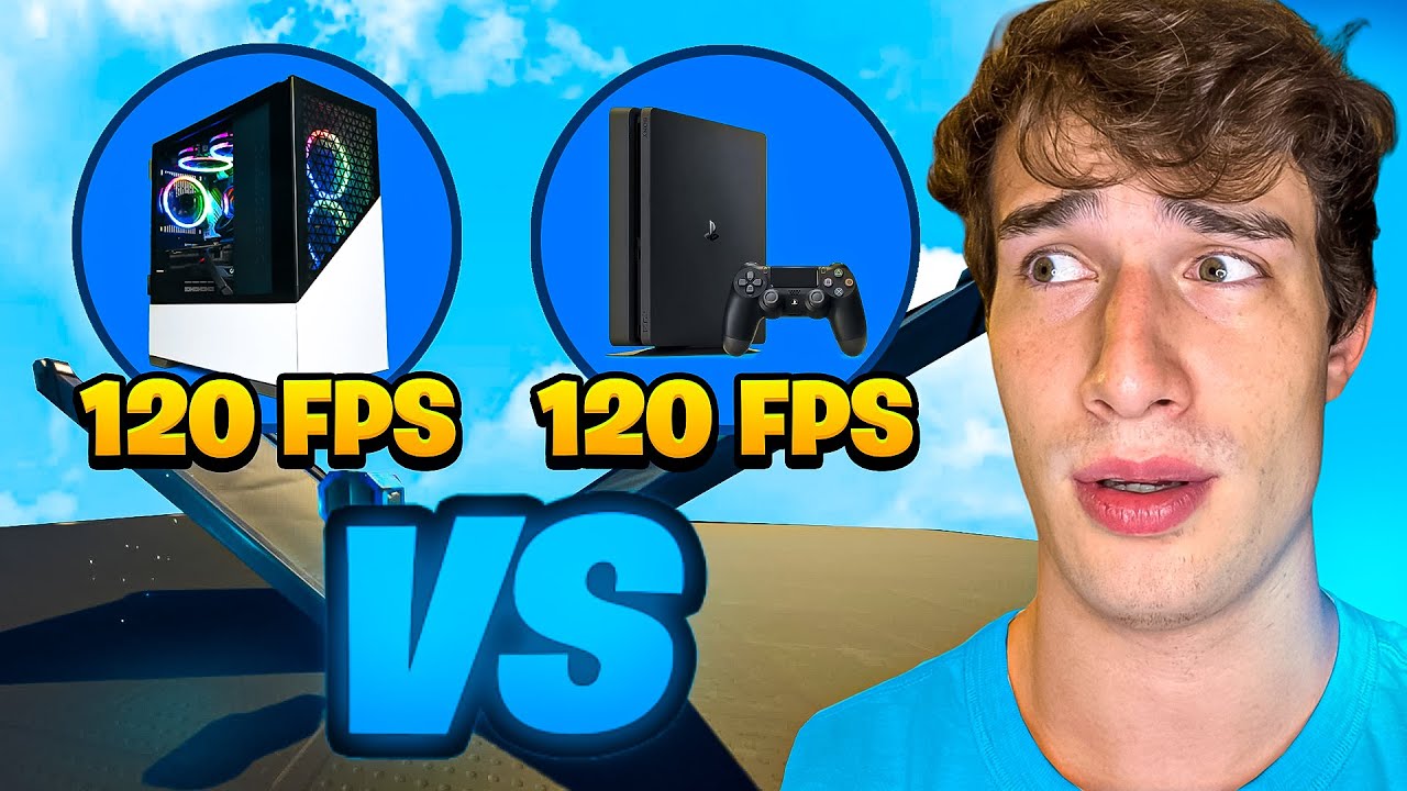 I Hosted a 120FPS PC vs 120FPS CONSOLE 1v1 Tournament for $100! - YouTube