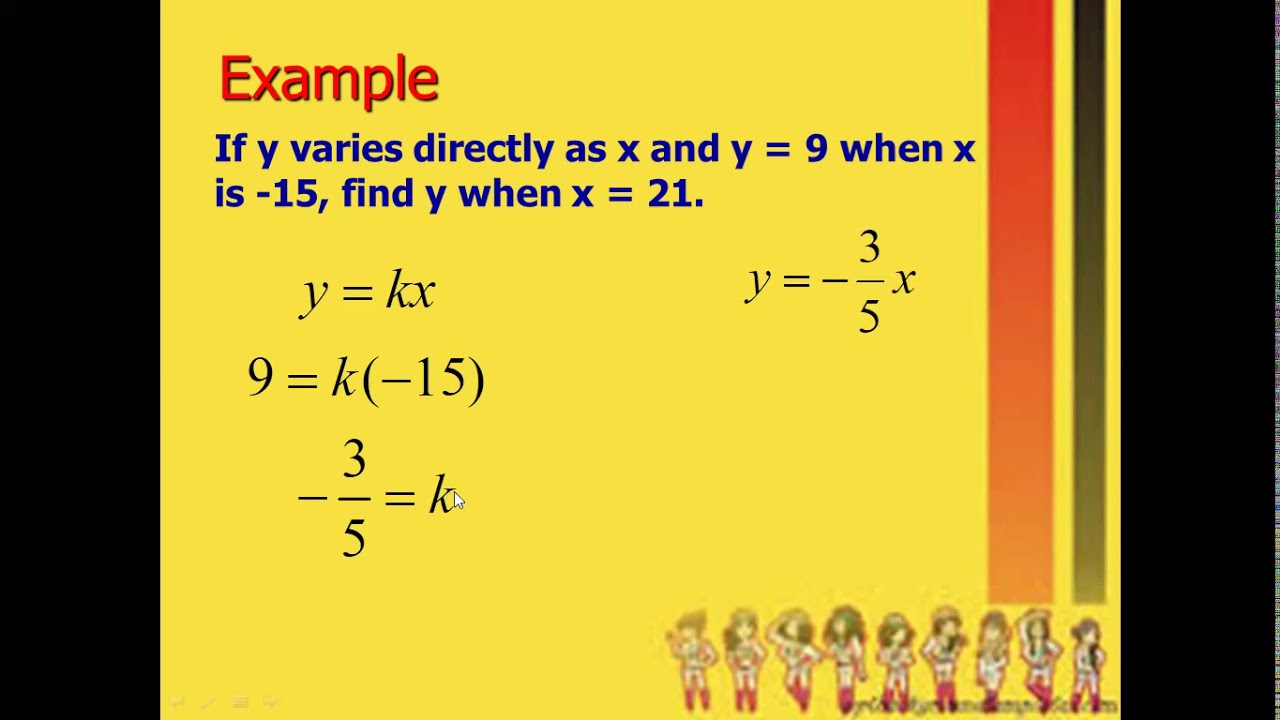 GRADE 9 LESSON 1 WEEK 1 2ND QUARTER DIRECT VARIATION - YouTube