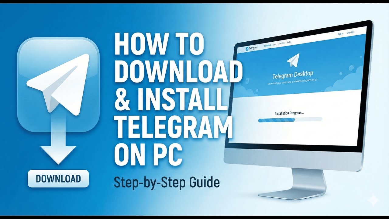 How to Download & Install Telegram on PC/Laptop (Updated) - YouTube