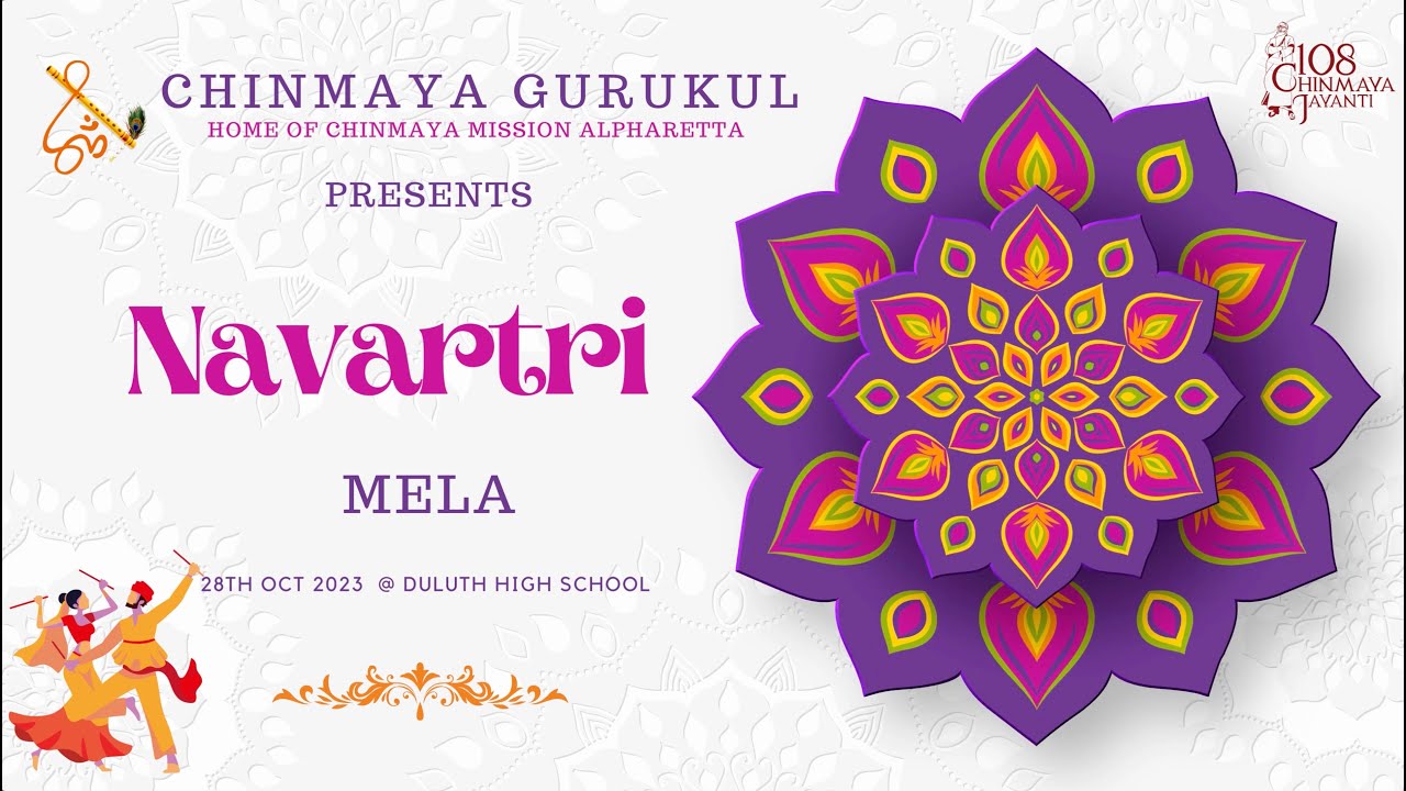 Chinmaya Gurukul Navaratri Mela 2023 - YouTube