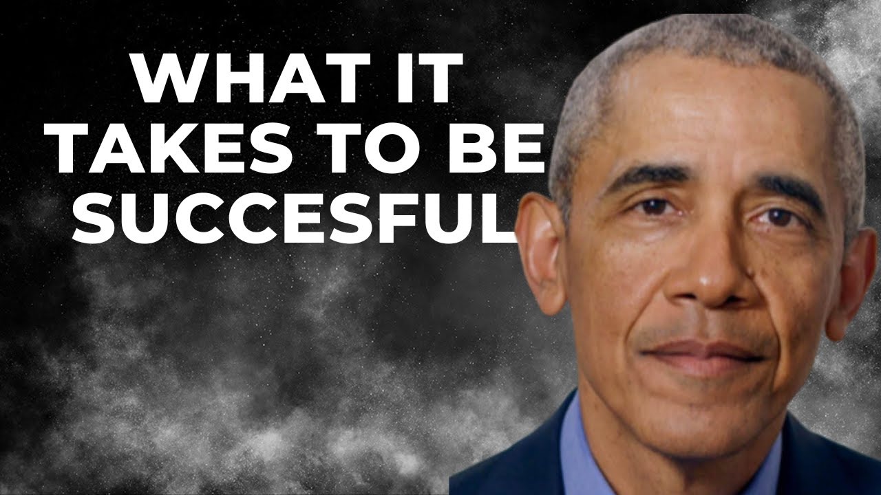 BEING SUCCESFUL IS NOT EASY - Inspirational Speech Barack Obama - YouTube