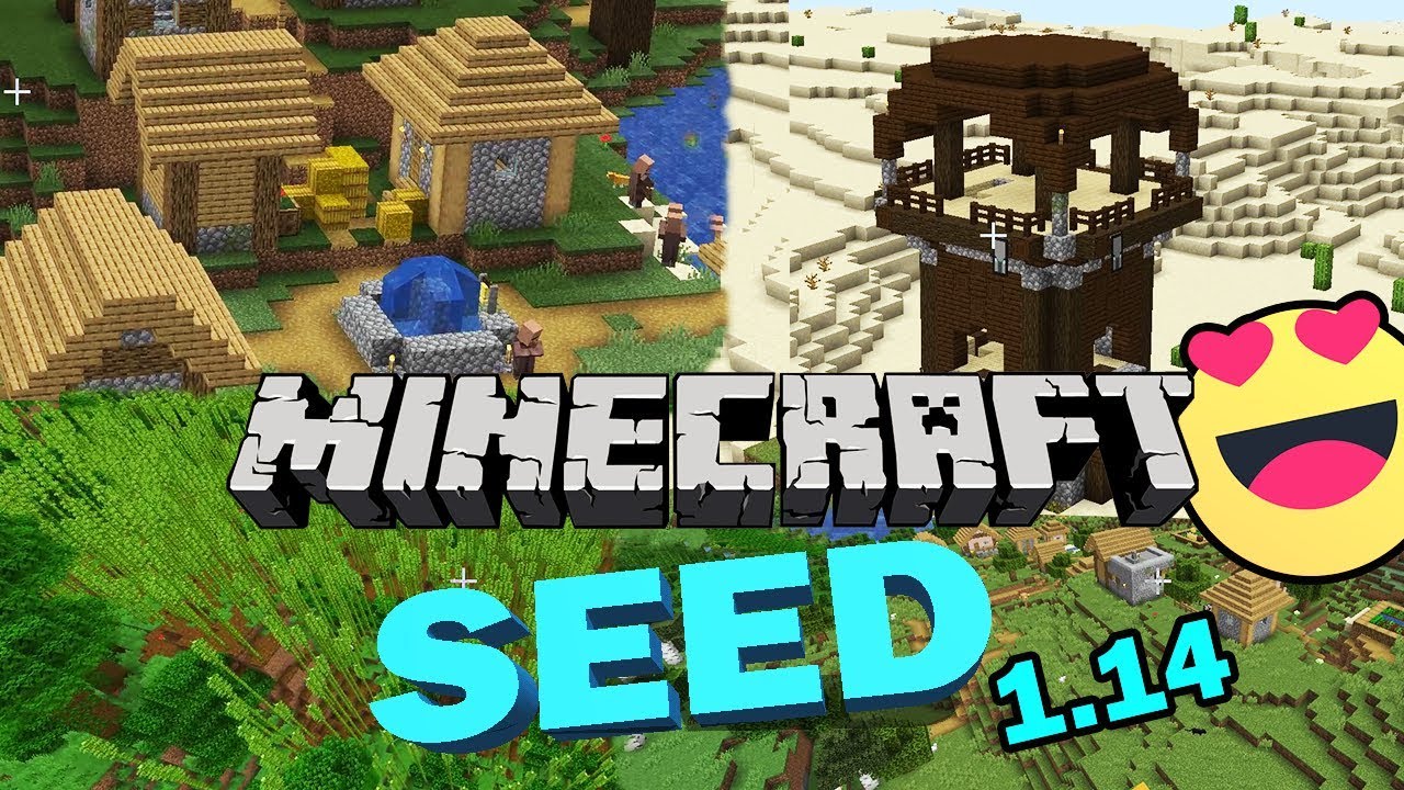 5 Awesome MINECRAFT Seeds 1.14.4 wt Akan22 - YouTube