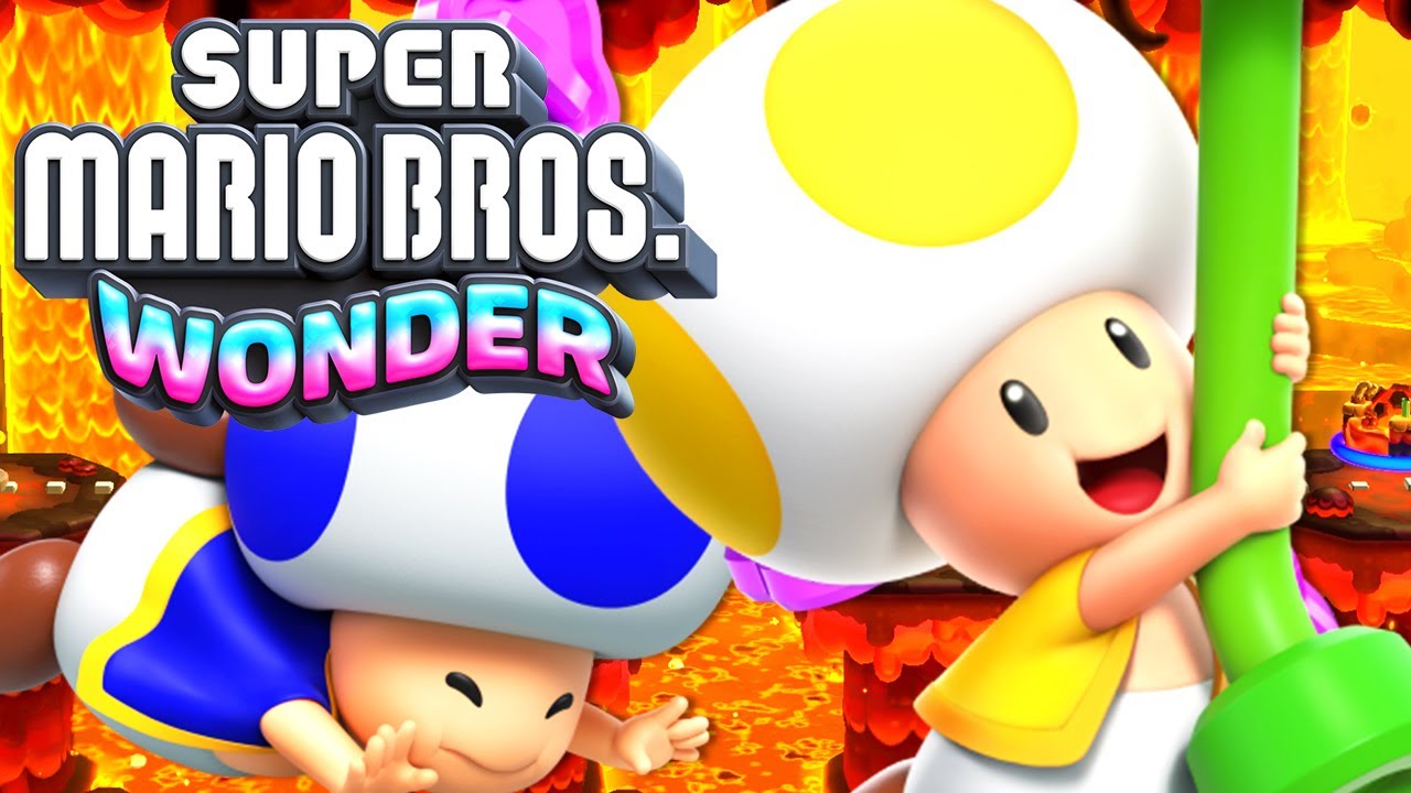 Super Mario Bros. Wonder Walkthrough Part 6 - Deep Magma Bog 100% ...