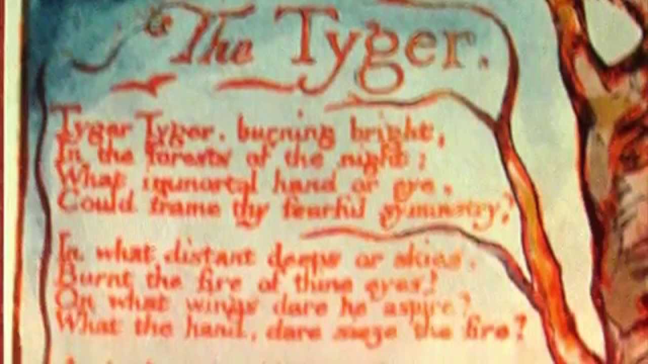 'The Tyger' - William Blake - YouTube
